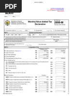 VAT Return Form for 2025 Q1 | PDF | Value Added Tax | Taxes