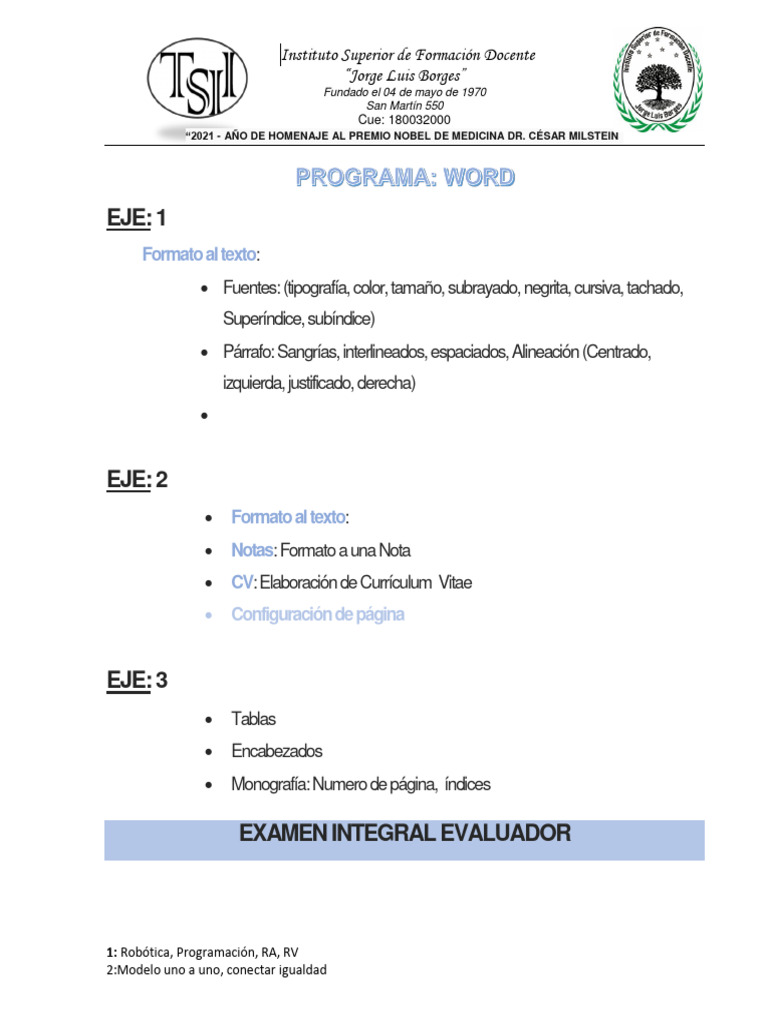 Word Trabajo Práctico | PDF | Enseñando | Maestros