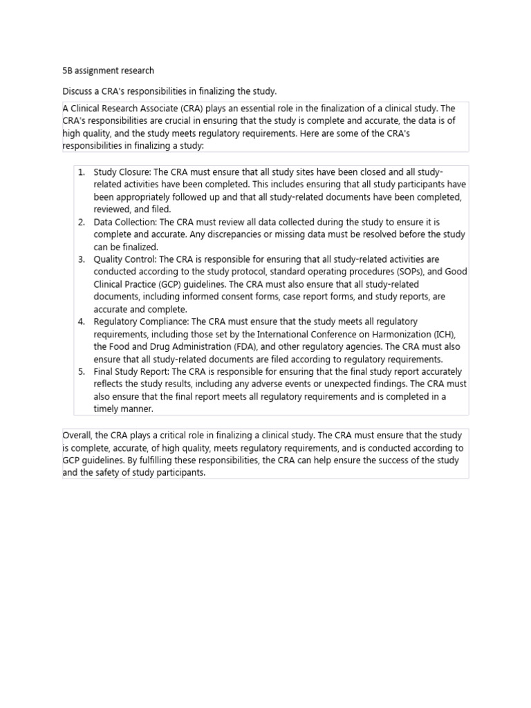 5B Research Assignment | PDF