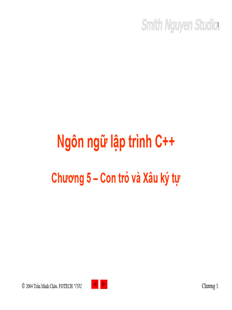 Chapter05 Pointer String | PDF