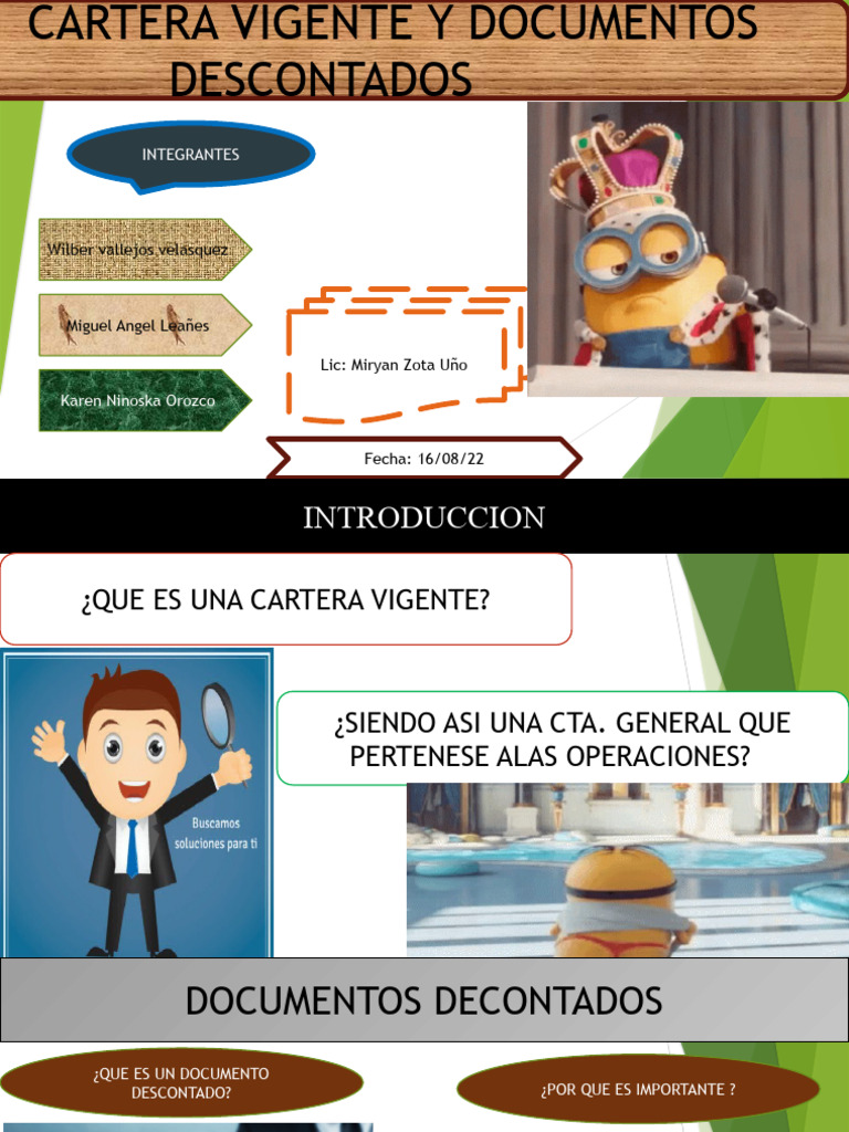 Definición de Cartera Vigente | PDF