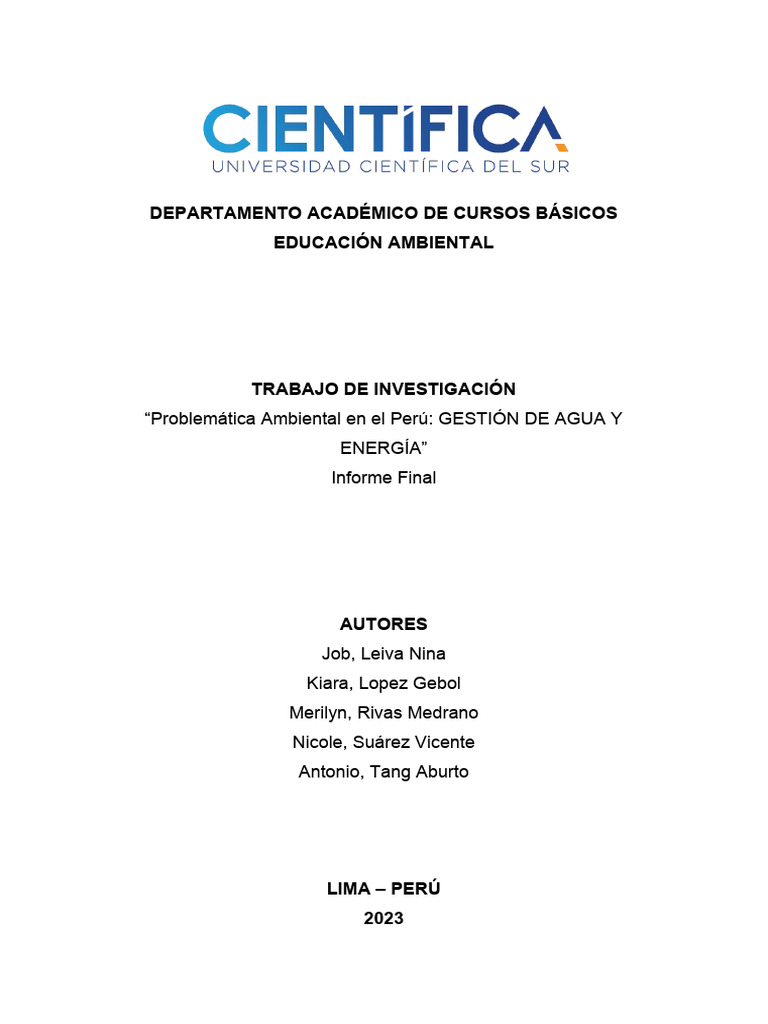 Edam Nicole | PDF | Agua | Recursos hídricos