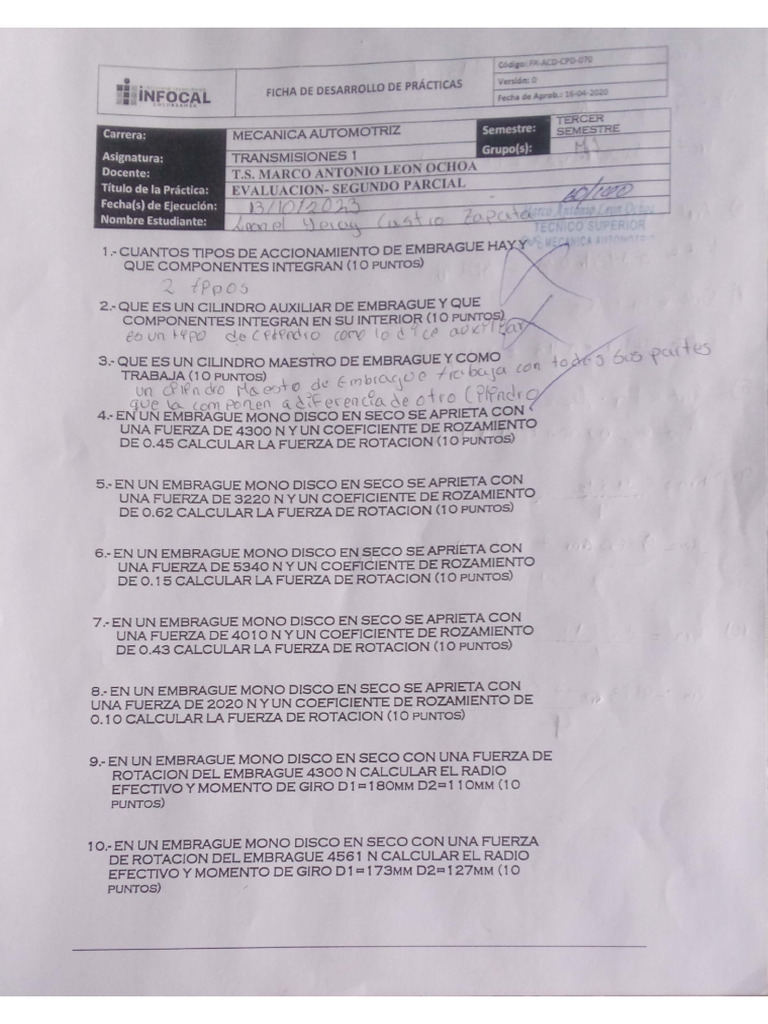 Examen de Transmiciones 1 | PDF