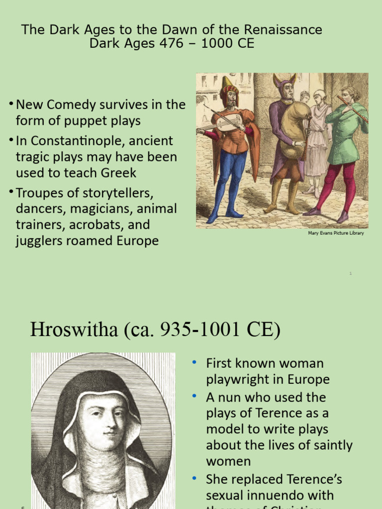 The Dark Ages To The Dawn of The Renaissance | PDF | Humanism ...