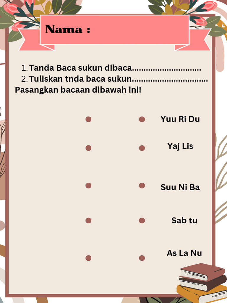 Beige Modern Boho Page Border | PDF | Seni & Disiplin Bahasa
