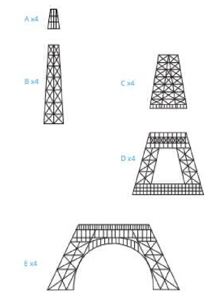 Template Eiffel Tower 1 | PDF