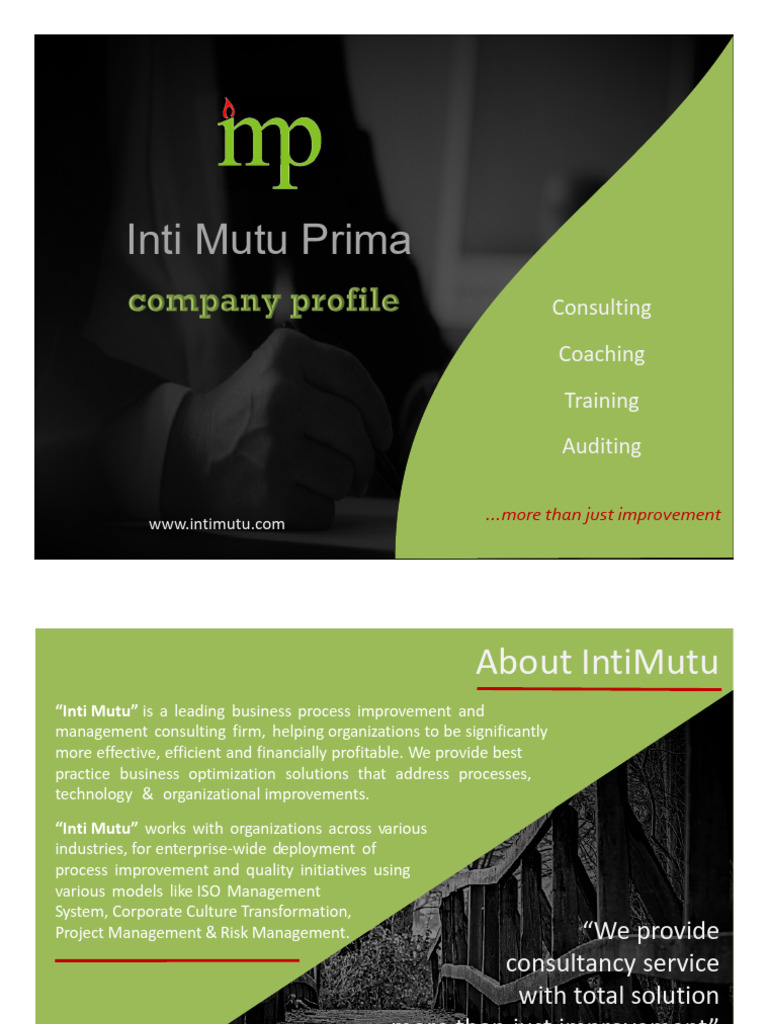 5 IntiMutu - ComPro | PDF | Laboratories | Service Industries