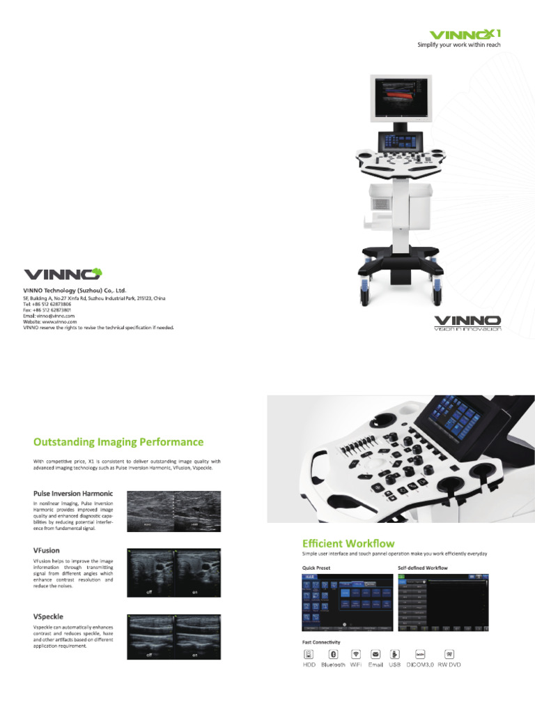 Vinno X1 Brochure | PDF