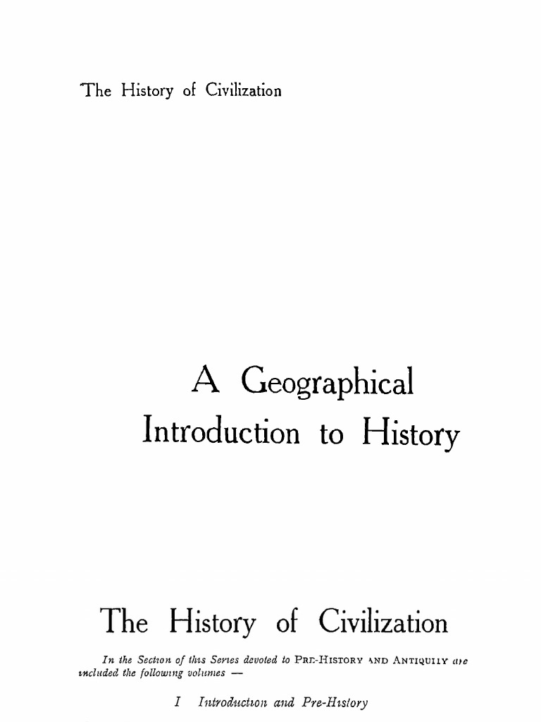 2015.172816.a Geographical Introduction To History | PDF