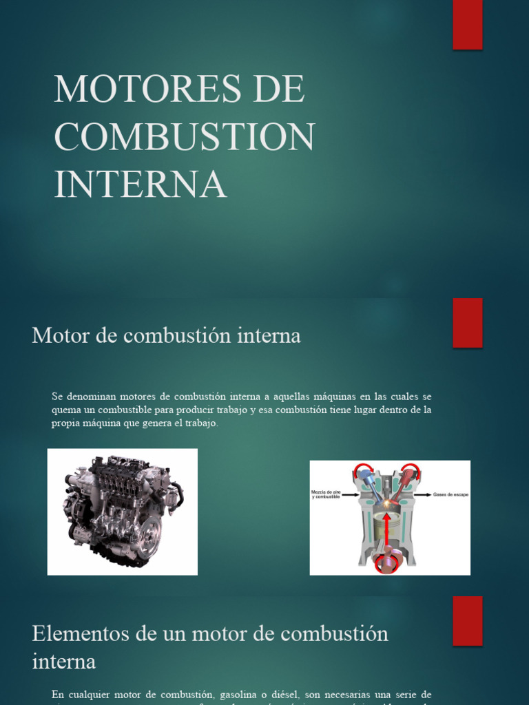 Motores de Combustion Interna | PDF | Motor a reacción | Motor de combustión interna