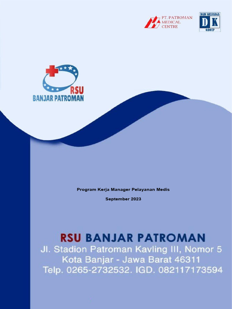 Cover Resmi RSU Banjar Patroman | PDF