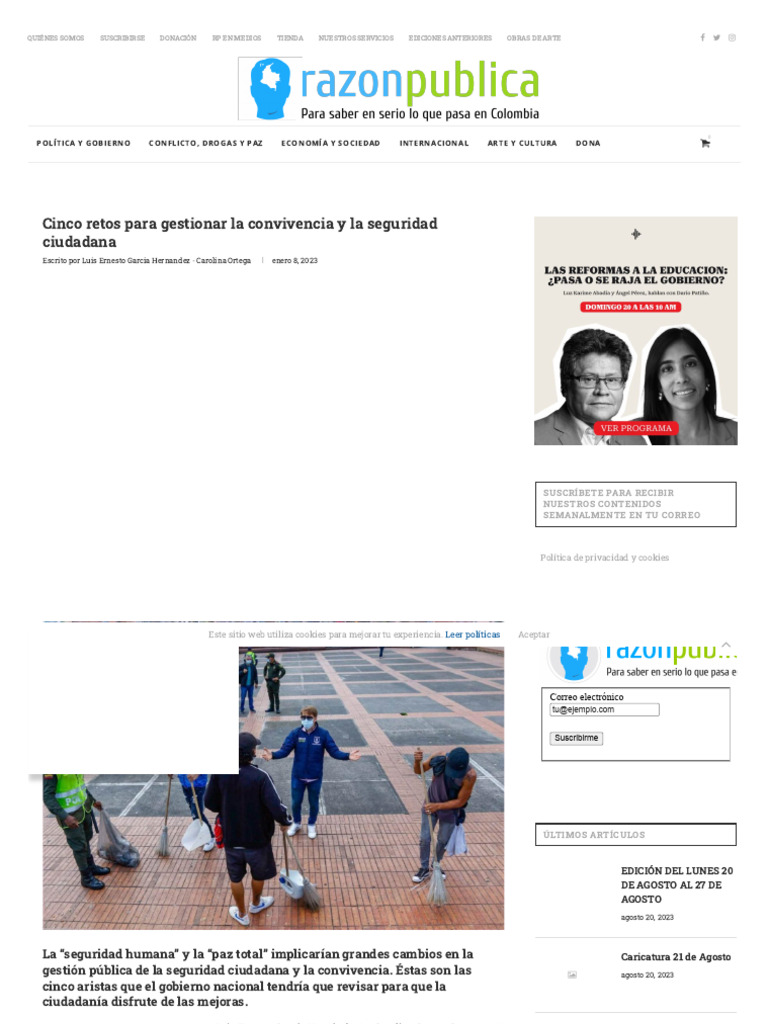 Cinco Retos 2 | PDF | Valores | Policía