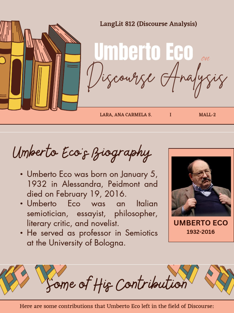 Umberto Eco | PDF