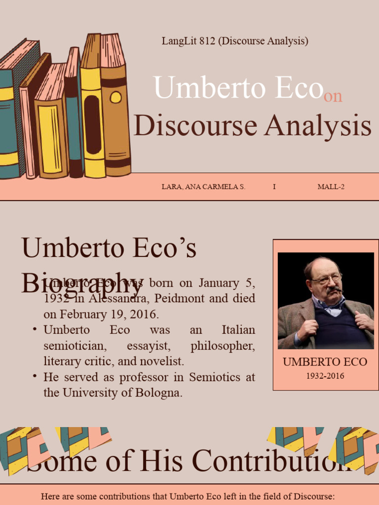 Umberto Eco | PDF