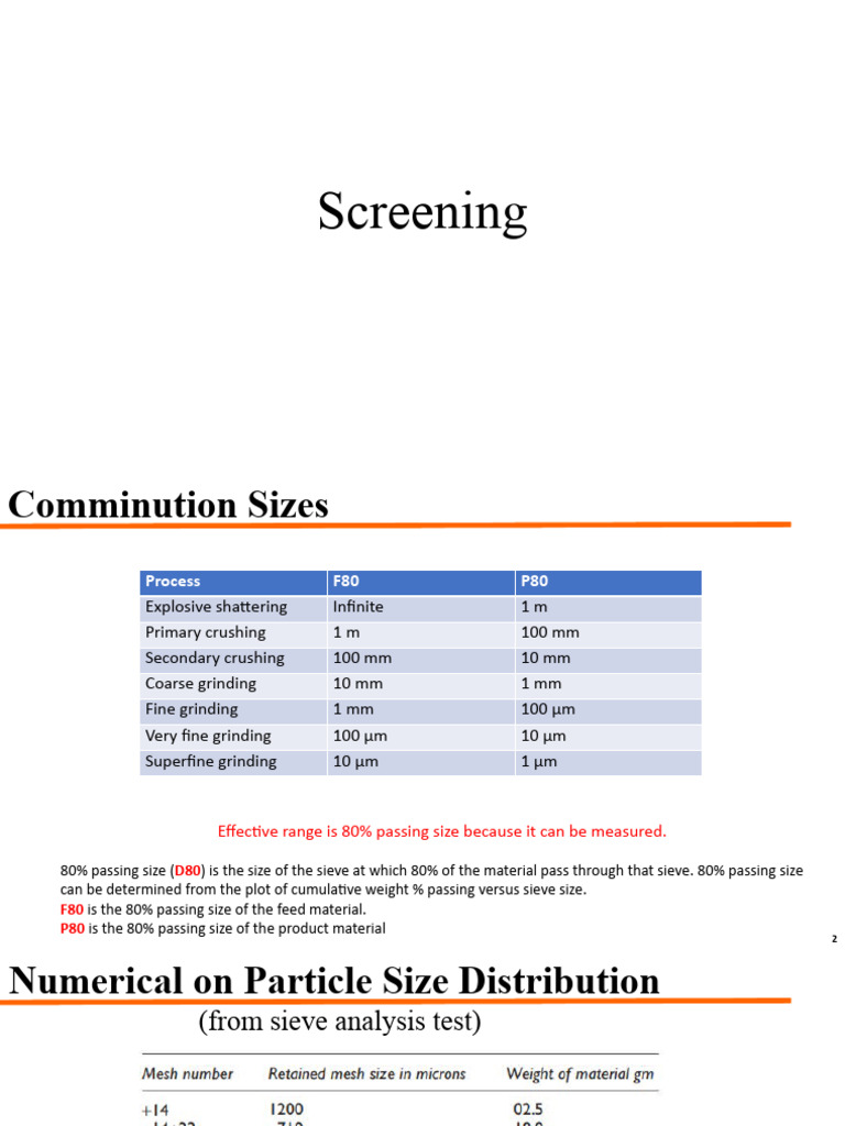 Screening | PDF | Physical Sciences | Mechanical Engineering