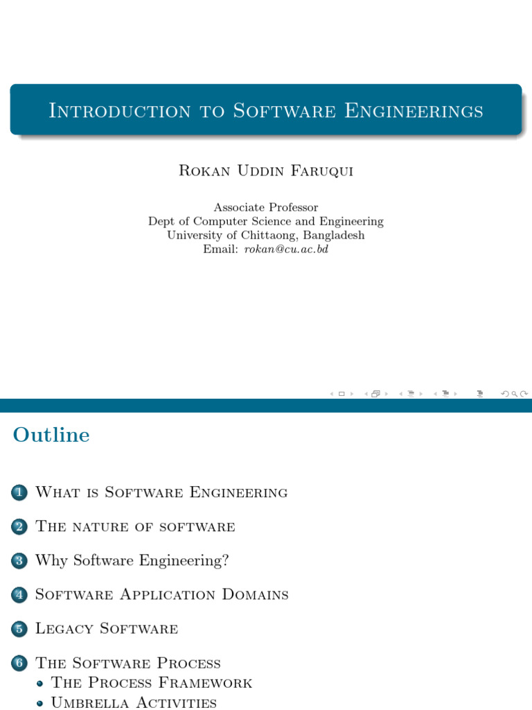 Lecture 1 - Introduction | PDF | Software | Engineering Lecture 1 - Introduction | PDF | Software | Engineering