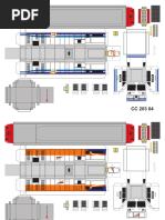(Halzet) Papercraft Lokomotif CC 201 HD - Livery Sabuk (1) - 020954 | PDF