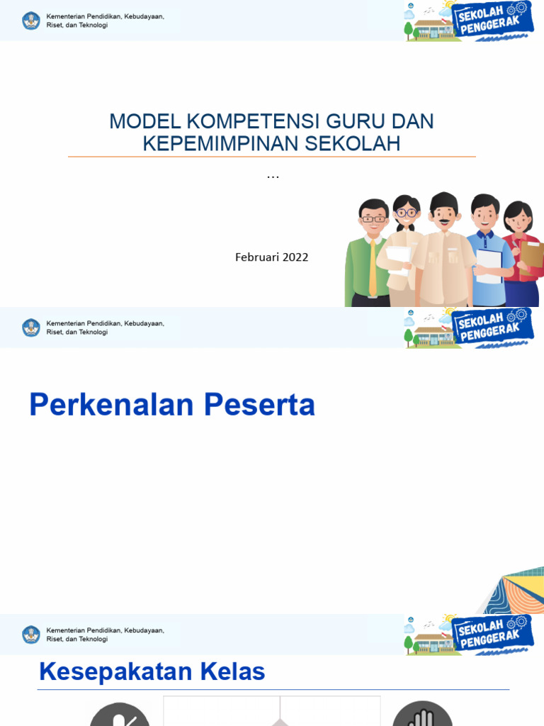 3 Model Kompetensi Guru Dan Kepemimpinan Sekolah | PDF | Karier & Perkembangan | Pengembangan Diri