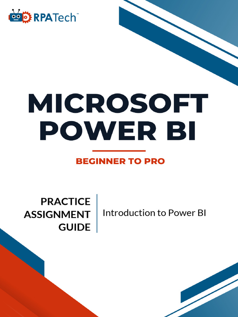 Guide - Introduction To Power BI | PDF | Mobile App | Application Software Guide - Introduction To Power BI | PDF | Mobile App | Application Software