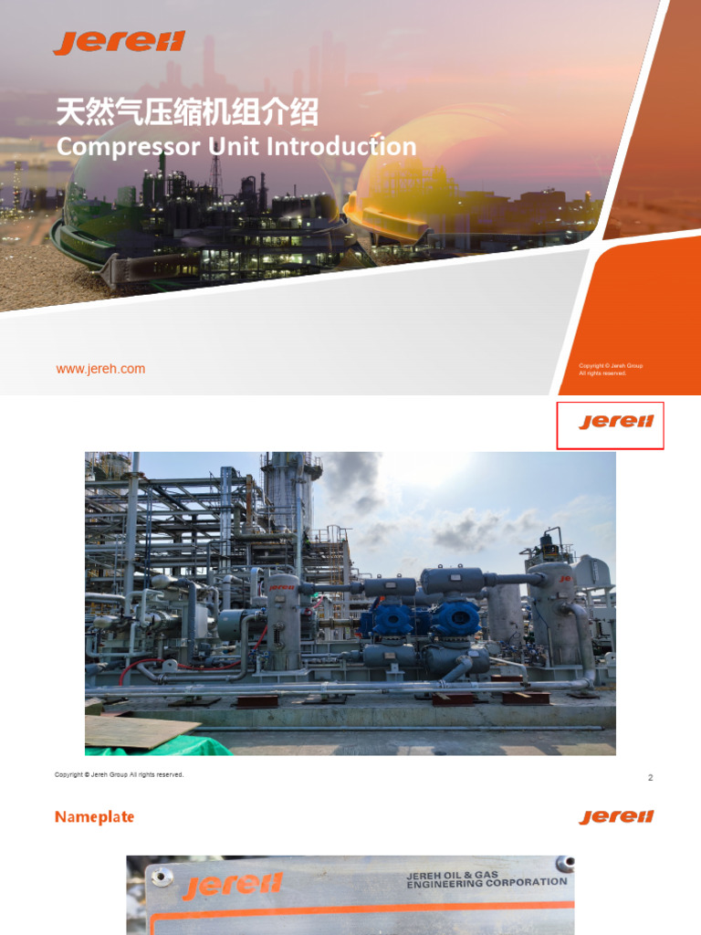 Compressor Package Operation Introduc... | PDF | Valve | Pump