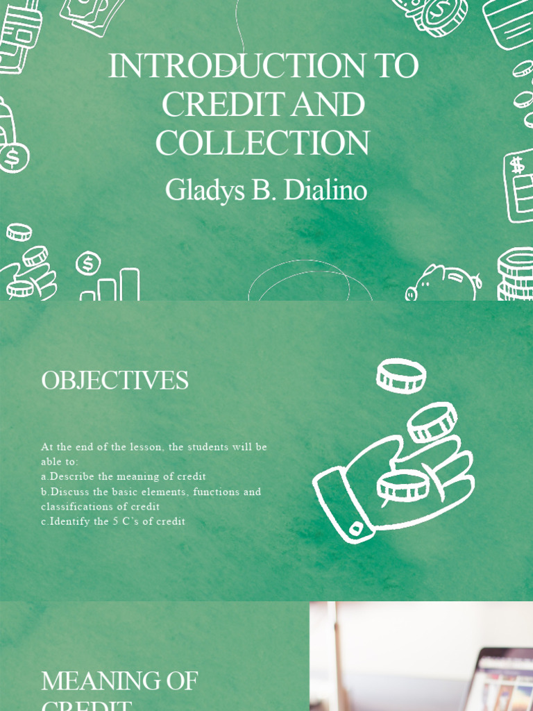 1 Introduction To Credit and Collection | PDF | Credit | Finance ...