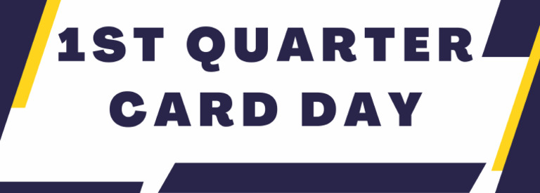 1st Quarter Card Day Ih | PDF