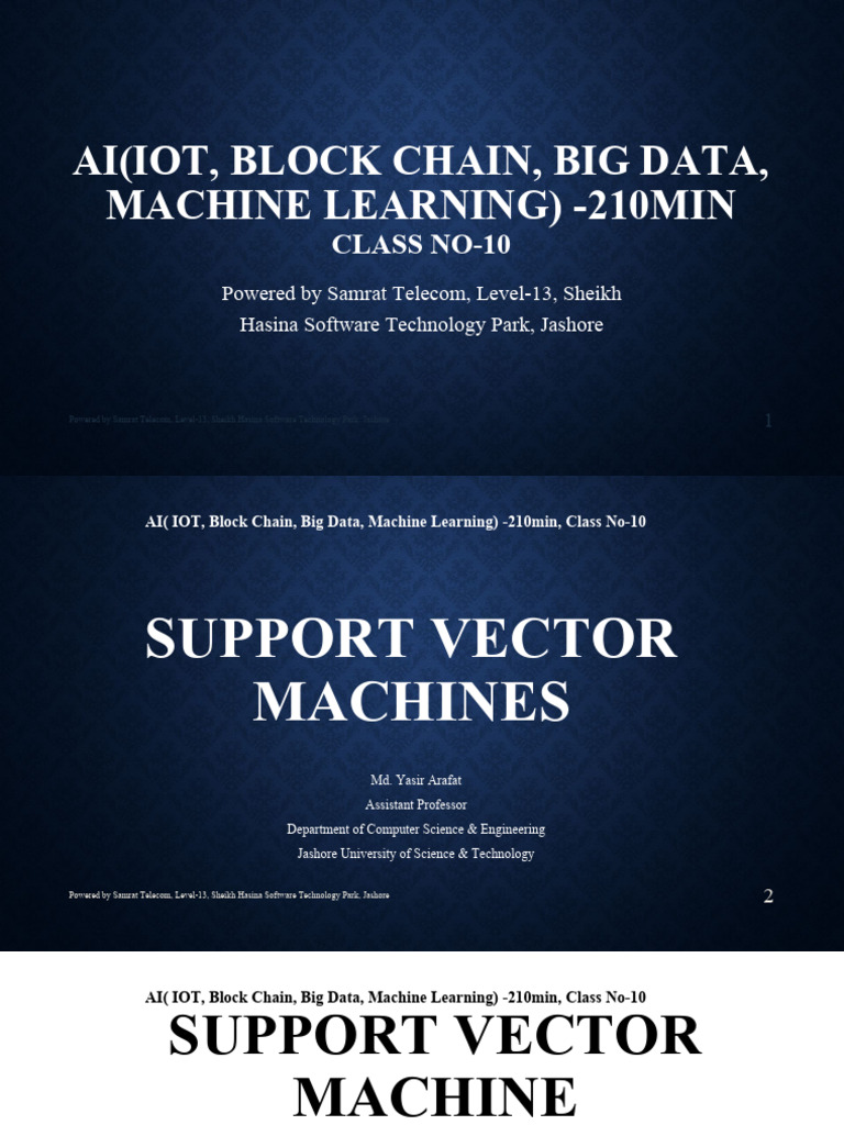 AI&ML | PDF | Support Vector Machine | Machine Learning