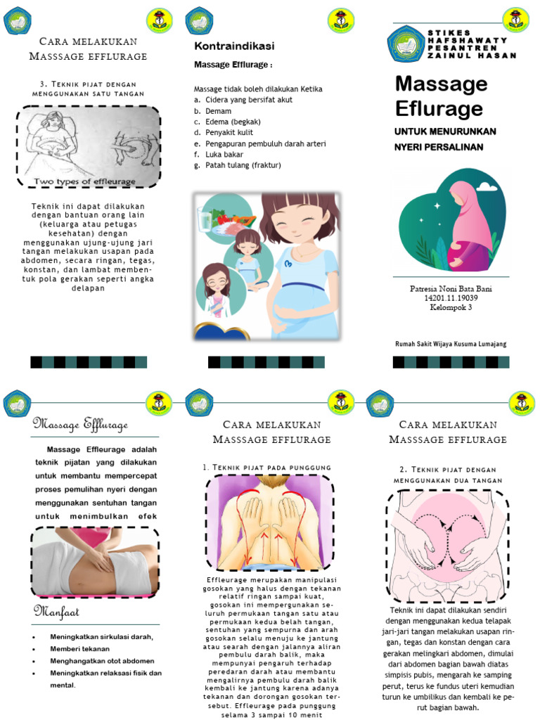 Panduan Massage Effleurage | PDF