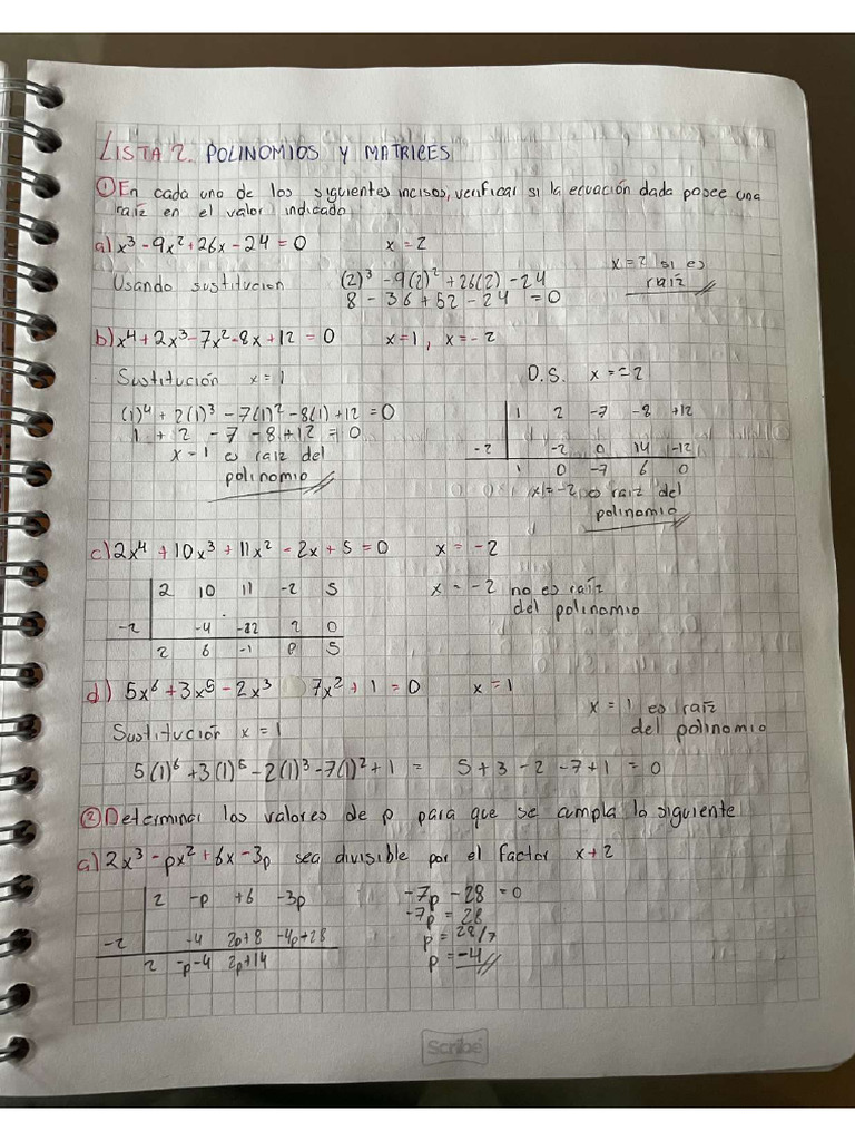 Lista 2 álgebra | PDF