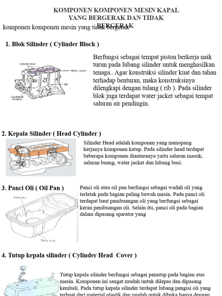 Komponen Komponen Kapal | PDF