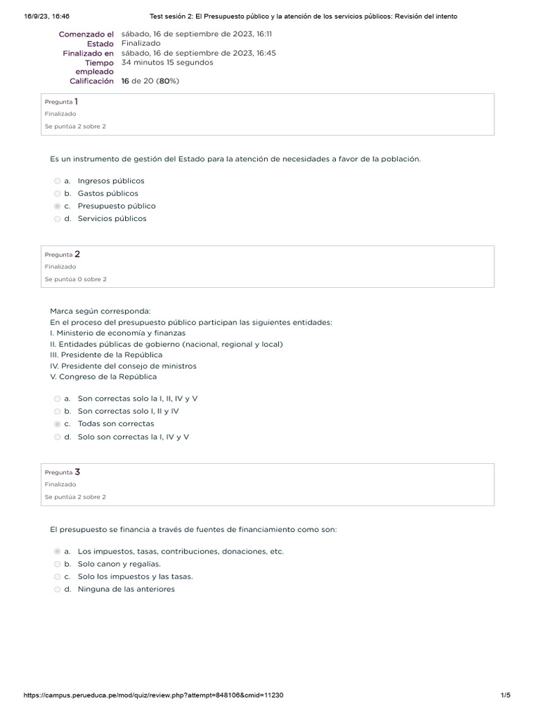 EXAMEN3 | Descargar gratis PDF | Presupuesto | Presupuesto del gobierno