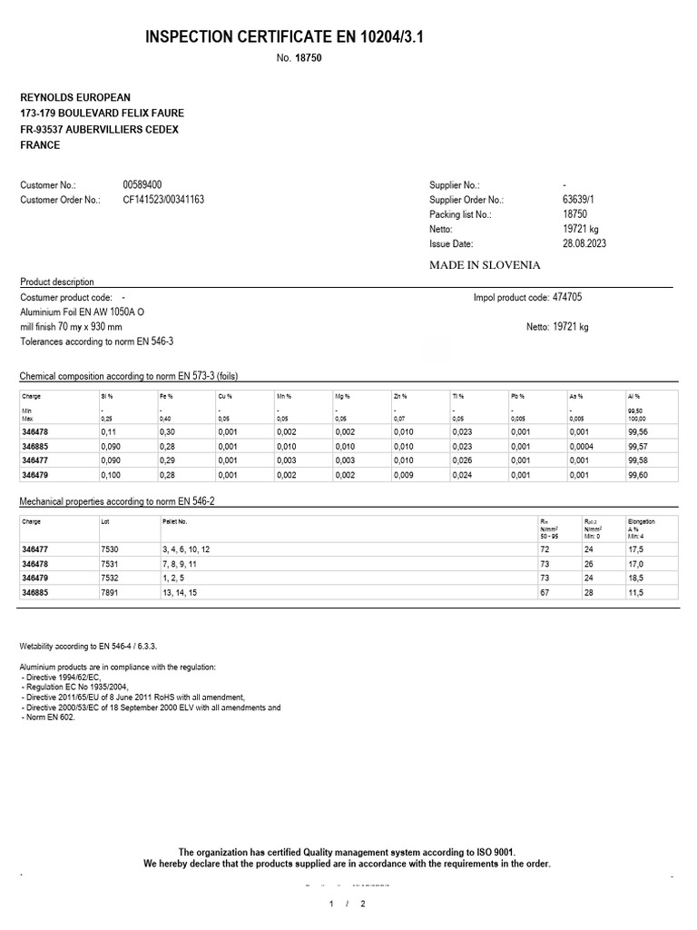 CCPU 18750 Bmilu | PDF | Metals | Materials