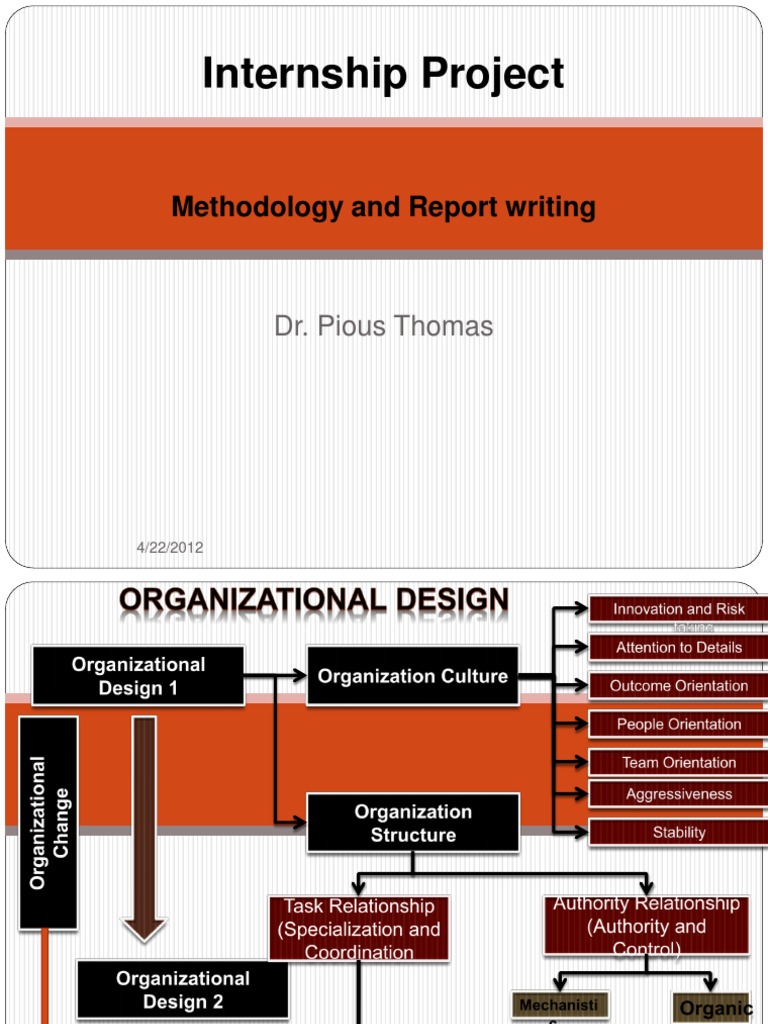Internship Project: Methodology and Report Writing | PDF | Science | Epistemology