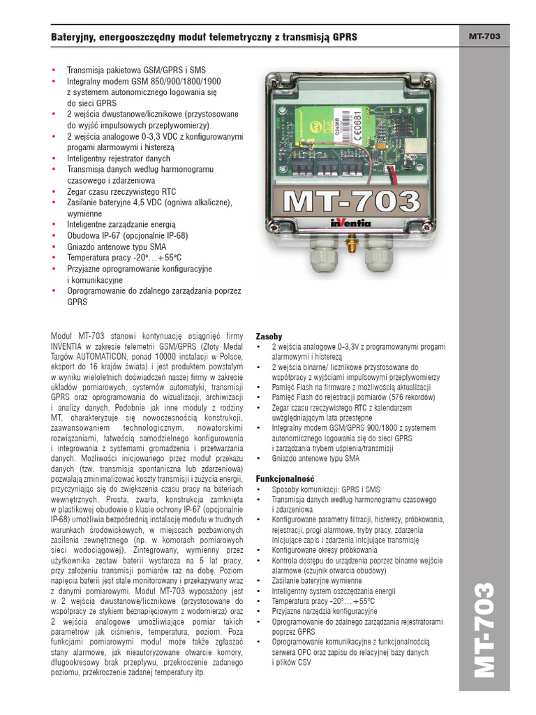 MT-703 | PDF