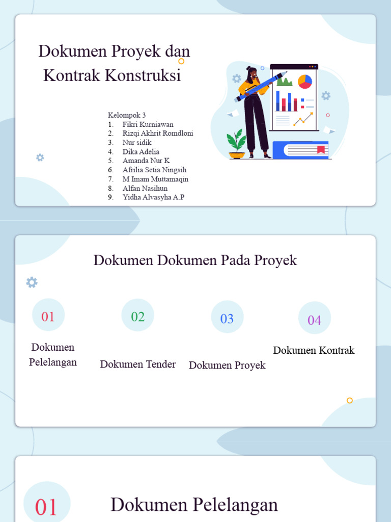 Tema 3. Dokumen Dan Kontrak Proyek Edisi Revisi Terakhir | PDF