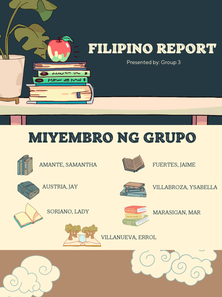 Filipino Report Group 3 | PDF