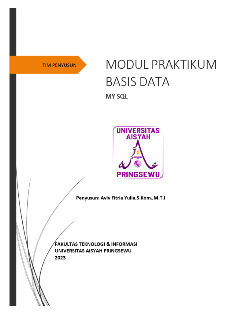 Modul Praktikum Basis Data S1-RPL | PDF