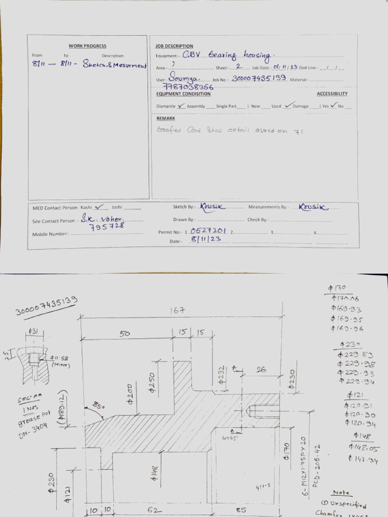 CBV Bearing Housing | PDF