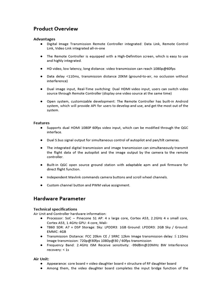 HereLink Manual en | PDF | Computer Engineering | Digital Technology