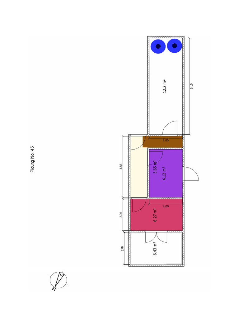 Denah 02 N OV23 Lantai 2 | PDF