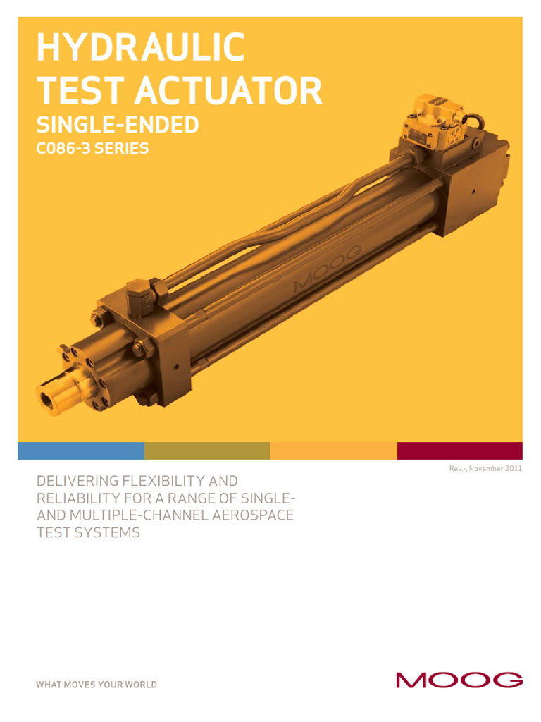 Moog AeroTestActuator Brochure en | PDF | Actuator | Valve