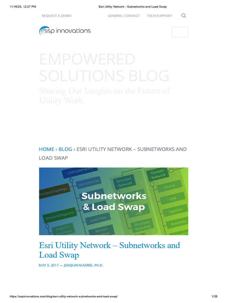 Esri Utility Network - Subnetworks and Load Swap | PDF | Arc Gis | Switch