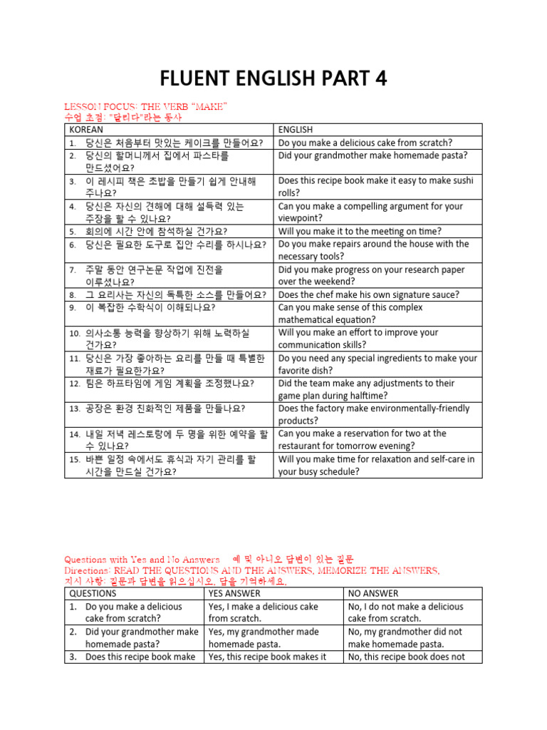 Fluent English - Part 4B Edited | PDF
