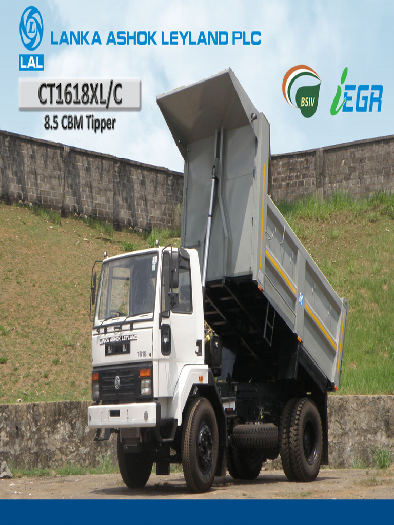 CT1618 BS4 Tipper | PDF