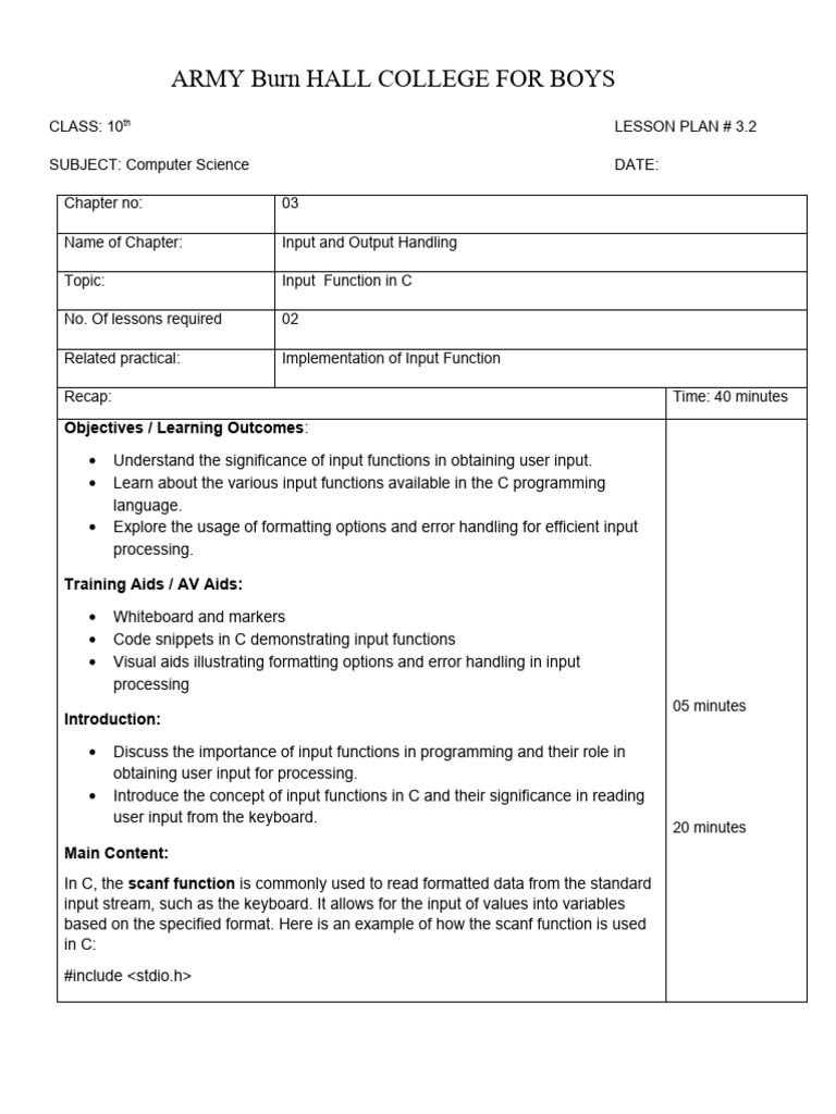 Cs Chapter 3 Plan 2 | PDF | Computer Science | Software Engineering