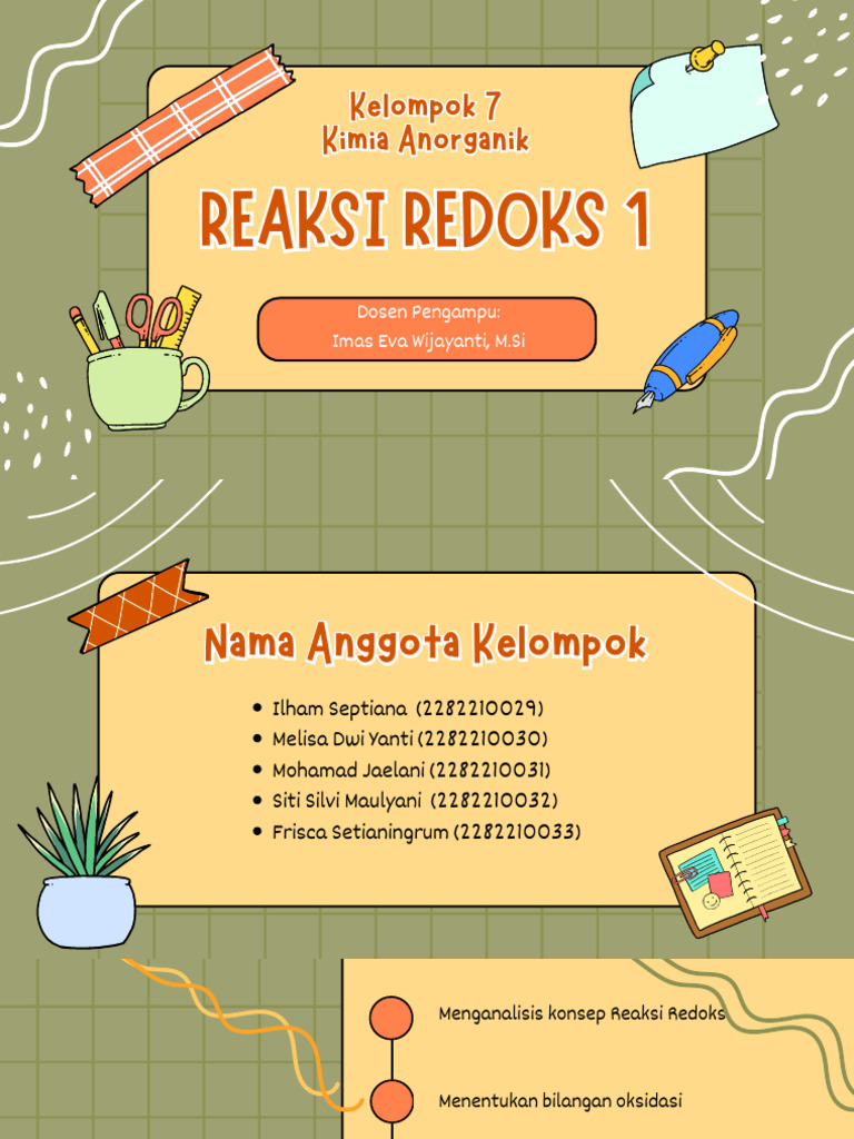 Konsep dan Aplikasi Reaksi Redoks | PDF