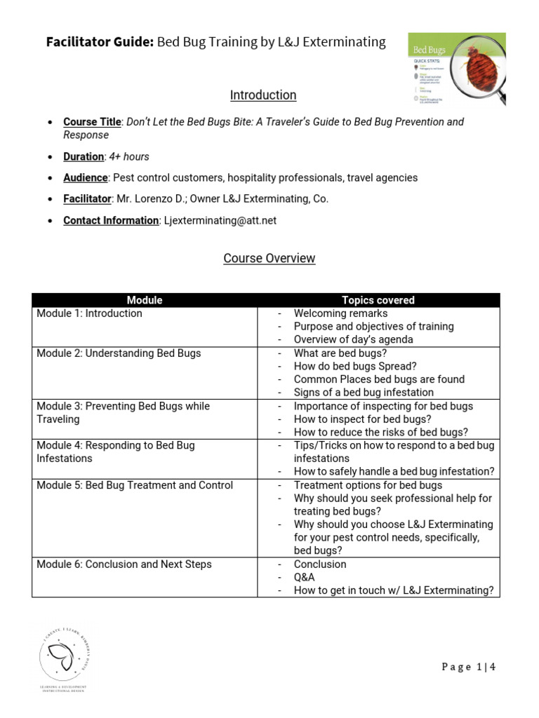 ilt facilitator guide | PDF