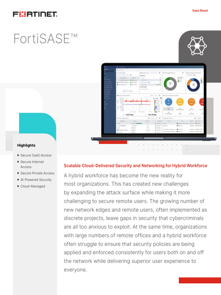fortisase | PDF | Transport Layer Security | Cloud Computing