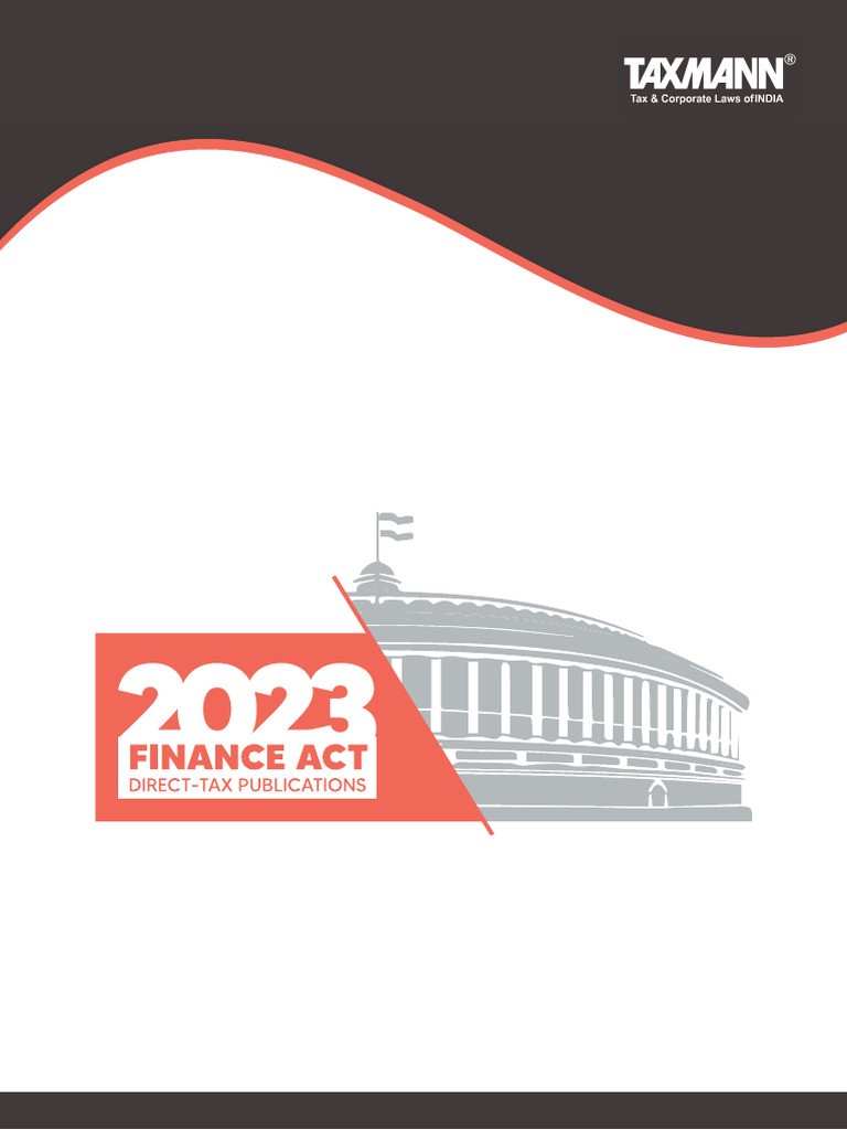 Taxmann's 2023 Tax Books Overview | PDF | Taxes | Books