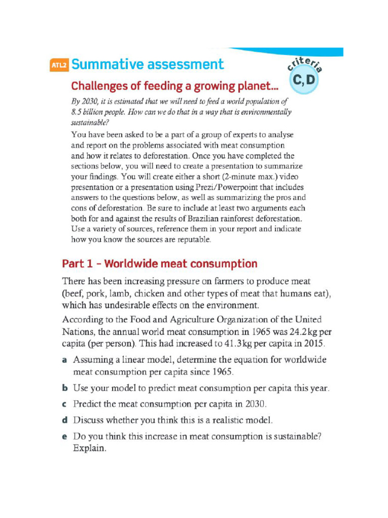 8th_Grade_Unit_4_Real_Life_Project_ | PDF